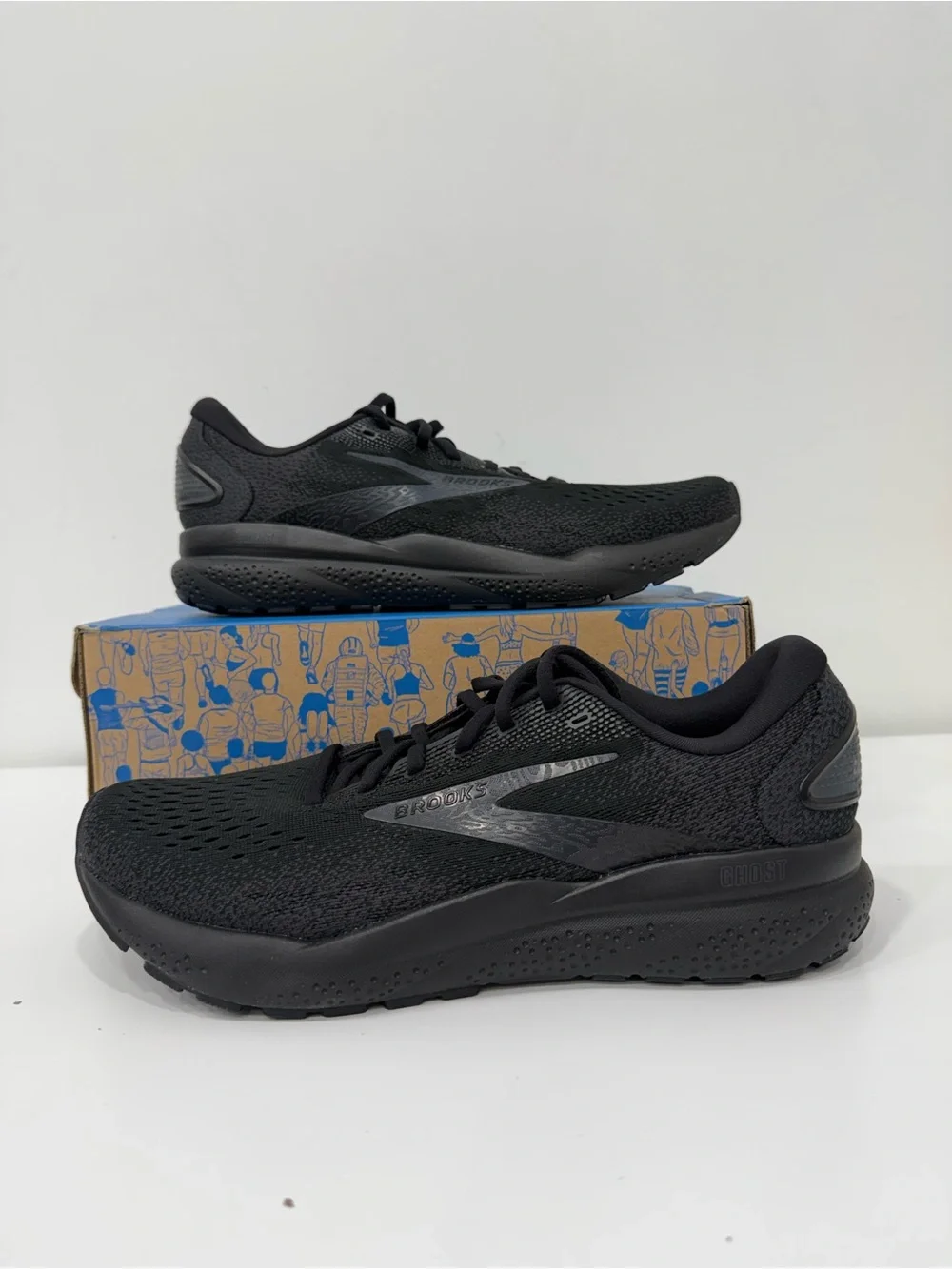 Brooks | Shoes | Brooks Ghost 6 Athletic Running Shoes Black 114181b020 ...